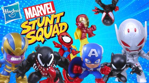 Marvel Stunt Squad Las Nuevas Figuras De Los Heroes Y Villanos De