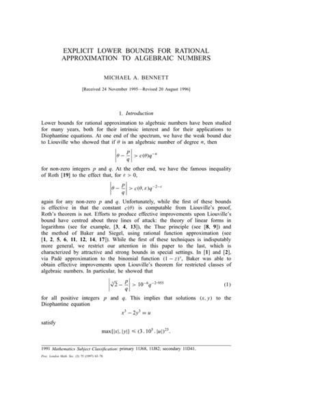 explicit lower bounds for rational approximation to algebraic numbers