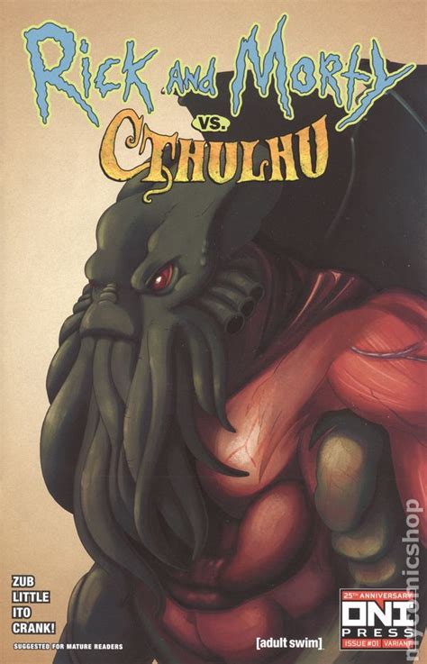 Rick And Morty Vs Cthulhu Oni Press Comic Books