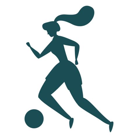 Designs PNG De Futebol Feminino Para Camisetas E Merch