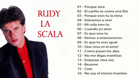 Rudy La Scala SUS MEJORES CANCIONES hits Más buscados más vistos