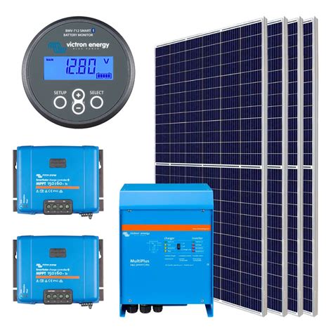 W Solar Off Grid Victron Energy Package For Cabins And Tiny Homes