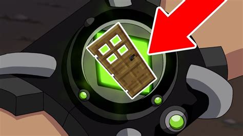 COMO VIVER DENTRO DO OMNITRIX DO BEN 10 NO MINECRAFT ONDE OS ALIENS