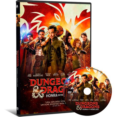 DVD Dungeons Dragons Honra Entre Rebeldes 2023 Shopee Brasil