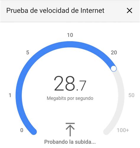 Test de velocidad de Google mide la velocidad de tu conexión con un clic