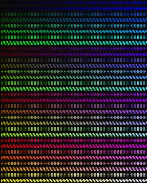 What Color Codes Can I Use In My Bash PS1 Prompt Unix Linux Stack