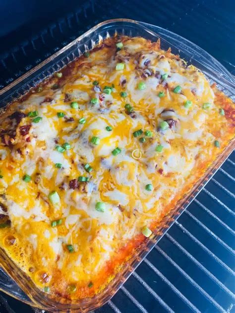 Traeger Chorizo Breakfast Enchiladas If You Give A Girl A Grill