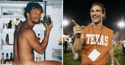 Alright Alright Alright Matthew Mcconaughey Treats Fans With Nude