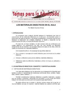 LOS MATERIALES DIDÁCTICOS EN EL AULA CCOO los materiales did 193