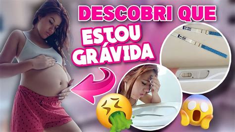 DESCOBRI QUE ESTOU GRÁVIDA YouTube