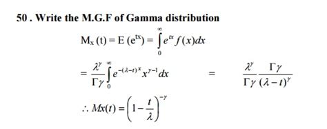 Important Short Objective Question And Answers Random Variables
