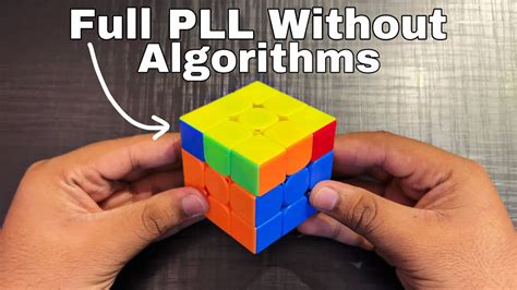 all 1 look pll algorithms explained intuitively youtube