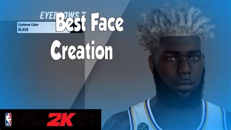 NBA 2K21 BEST FACE CREATION DRIPPY FACE CREATION NBA 2K21 YouTube