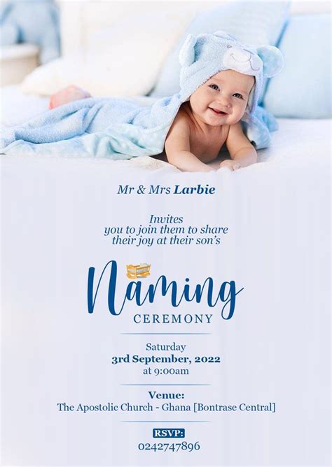 Naming Ceremony Board Ideas Naming Ceremony Invitation Naming