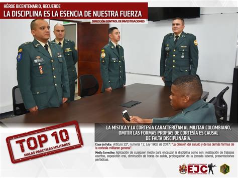 11 Top 10 La mística y la cortesía caracterizan al militar colombiano