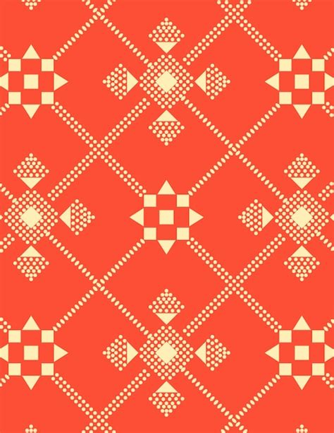 Fundo geométrico laranja Vetor Grátis