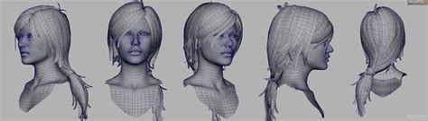 Character Modeling Game Character Character Design Zbrush Hair Maya