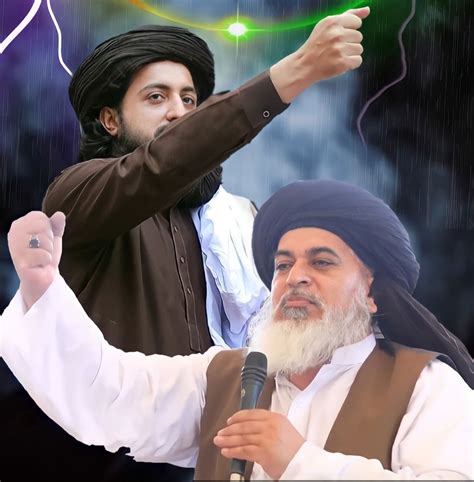 Hafiz Saad Hussain Rizvi TLP Ameer TLP Latestpic Allama Khadim
