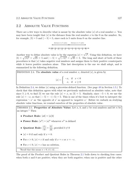 absolute value functions pdf maxima and minima bracket