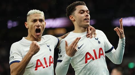 Epl Tottenham Def Brighton Score Result Ange Postecoglou