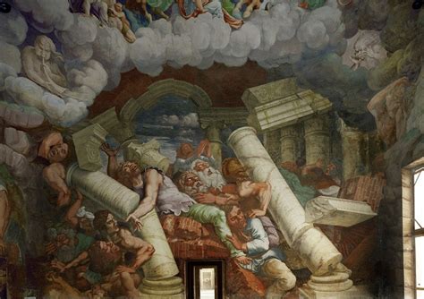 Gigantomaquia Giulio Romano Y Taller La Ca Da De Los Gigantes