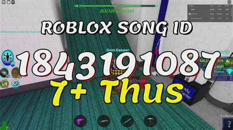 Thus Roblox Song Ids Codes Youtube