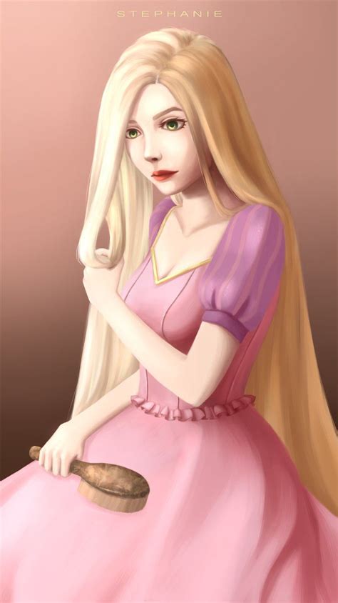 Rapunzel By Wickellia On Deviantart Raiponce