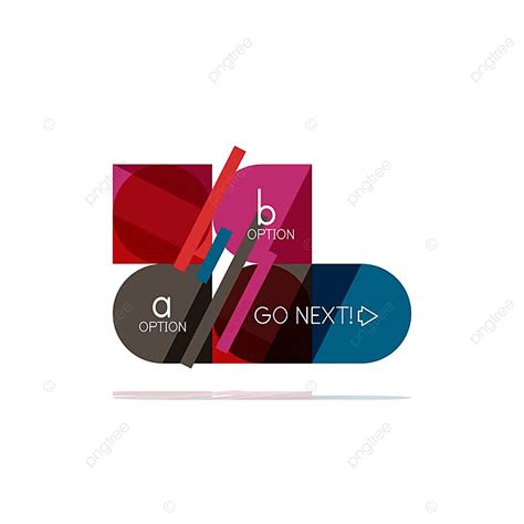 Flat Design Elements Vector Hd PNG Images Minimal Flat Clean Abstract