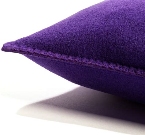 zoeppritz since 1828 Kissen Soft Fleece Glänzender Flieder Interismo