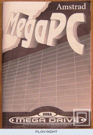 Amstrad Mega Pc Play Right Rare