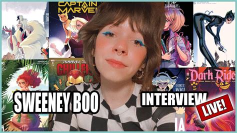 Sweeney Boo Interview Cruella De Vil Captain Marvel Catwoman