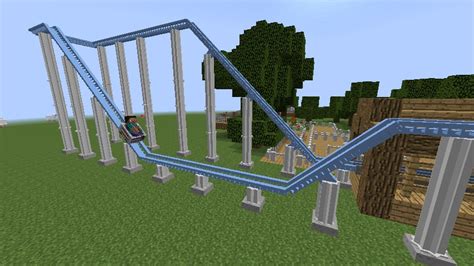 Theme Park Map For The Rollercoaster Mod Minecraft Project