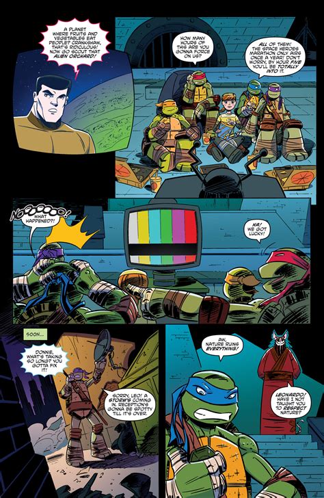 Read Online Teenage Mutant Ninja Turtles New Animated Adventures Comic