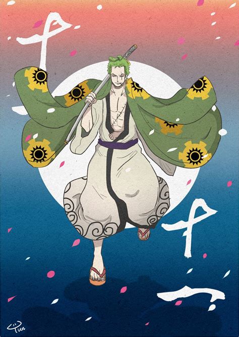 Roronoa Zoro Zorojuro Straw Hat Pirates Mugiwaras Wano One Piece
