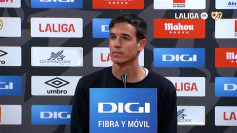 Rueda de prensa de Íñigo Pérez tras el Rayo Vallecano 1 Cádiz CF 1