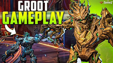 GROOT RANK GAMEPLAY Build The Wall With The BEST TANK In Marvel Rivals