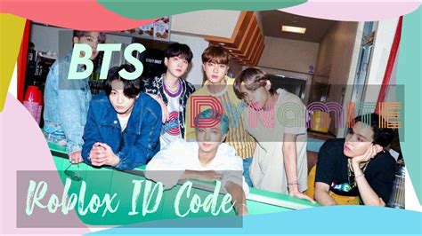 BTS Dynamite Roblox ID Code YouTube