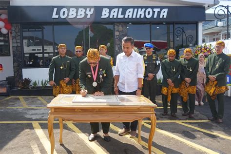 Tepat Di Peringatan Hari Jadi Kota Sukabumi Ke 110 Lobby Balai Kota