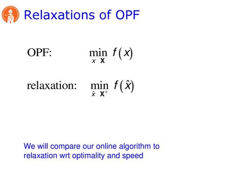 optimal power flow online algorithm fast dynamics ppt download