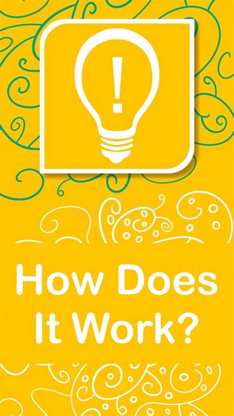 How Does Work Stock Illustrations 175 How Does Work Stock