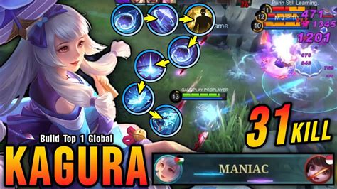 Kills Maniac New Kagura One Shot Combo Deadly Build Top