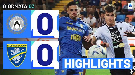 Udinese Frosinone 0 0 I Ciociari Inchiodano Le Zebrette Gol E