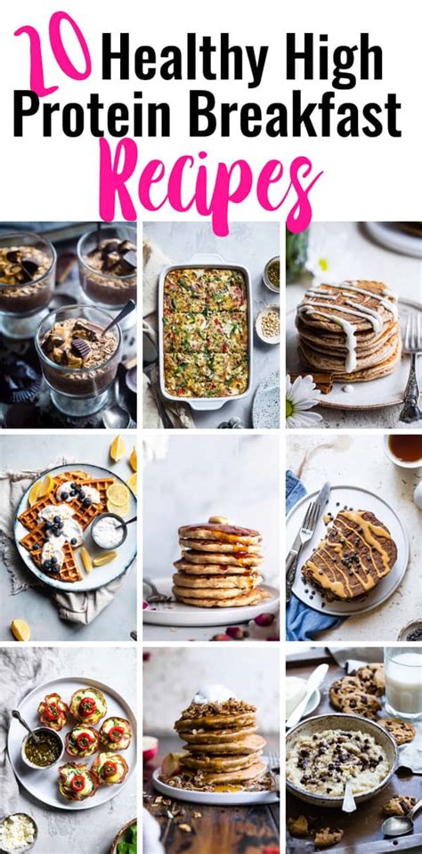 20 High Protein Breakfast Recipes Food Faith Fitness