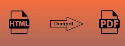 Create A Pdf File Using Dompdf In PHP