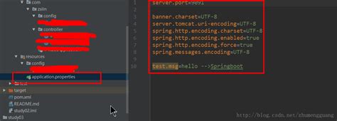 springboot读取配置文件的方式 csdn博客