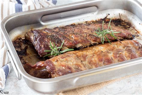 COSTINE DI MAIALE AL FORNO Ricetta Costine Al Forno Costine Morbide