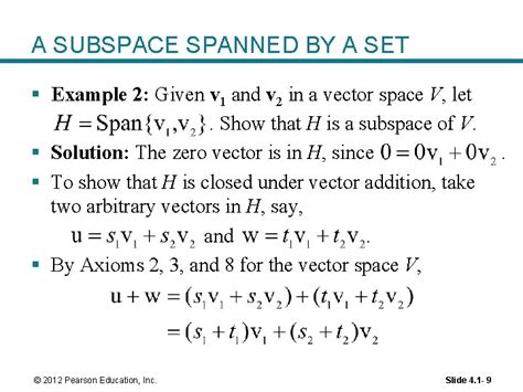 4 Vector Spaces 4 1 VECTOR SPACES AND
