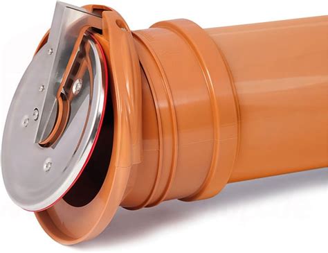 HT KG Válvula anti retorno diámetro 72 200 mm tubo de drenaje