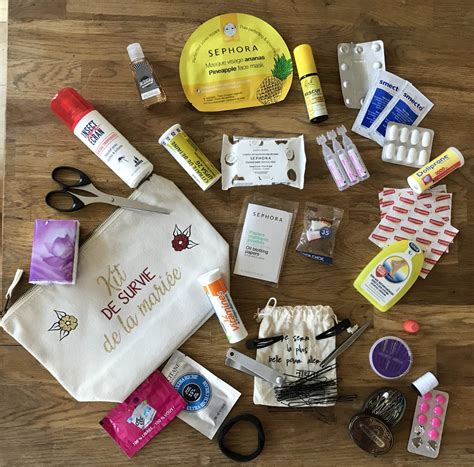 Kit de survie de la mariée Mademoiselle Dentelle