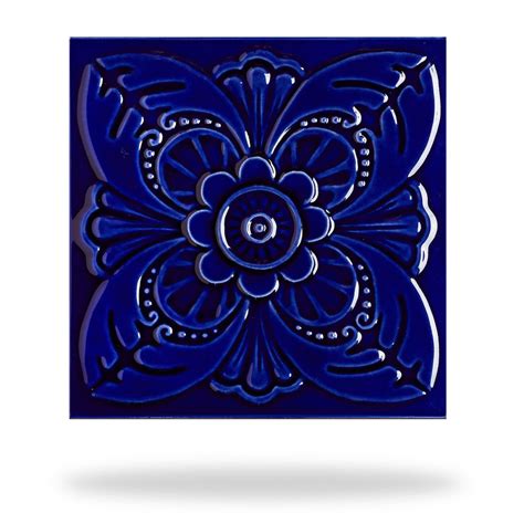Victorian Harrogate Single Colour Decorative Tiles 152x152mm In A Large